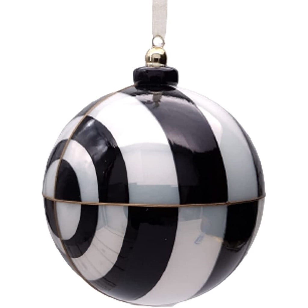 D. Stevens 48-1090 Hand-Blown Optical Circles Round Hanging Ornament ...