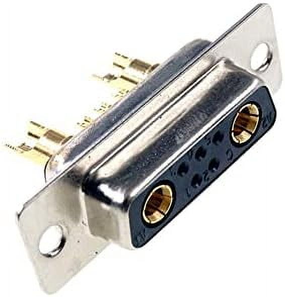 D-Sub Connector 30 AMP Current 7 Power Position 5+2 Combo Receptacle ...