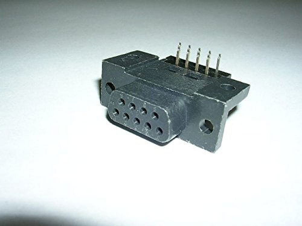 D-Sub Connector FEMALE 9 PIN RIGHT ANGLE PLASTIC .590" FOOTPRINT (P9S ...