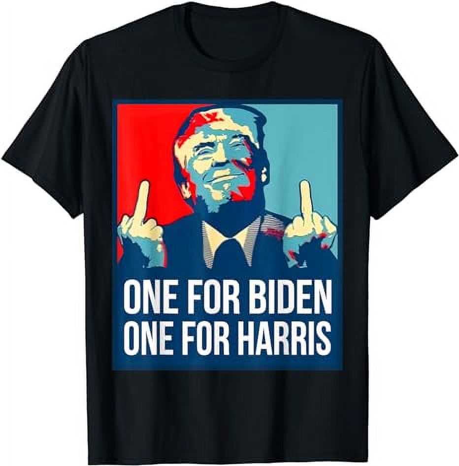 D.T. Middle Finger America Republican T-Shirt - Walmart.com