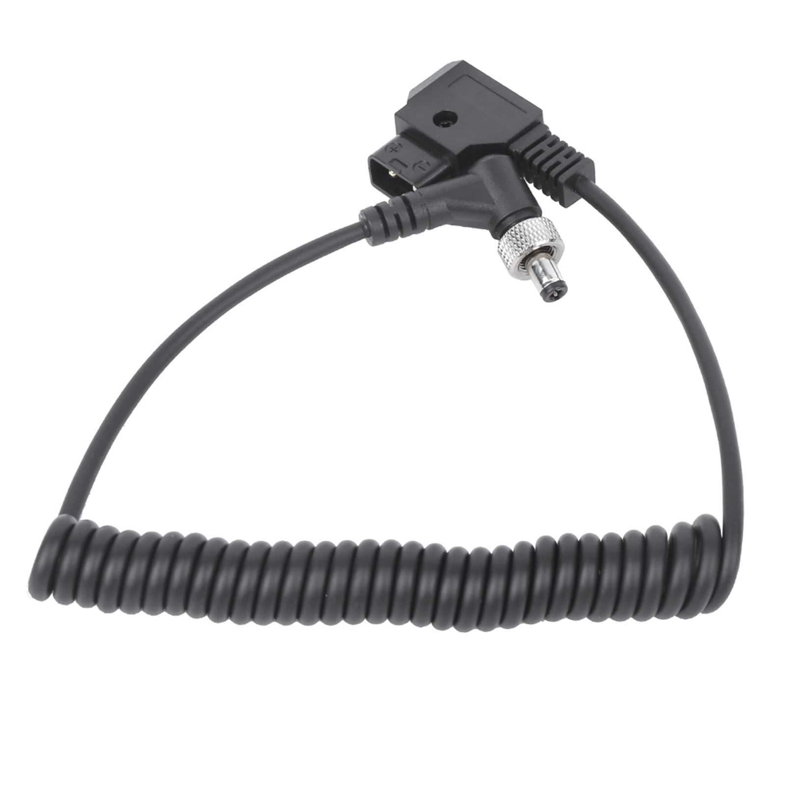 D‑TAP Plug to DC Port DC Monitor Supply Cable Plastic Black Spring ...