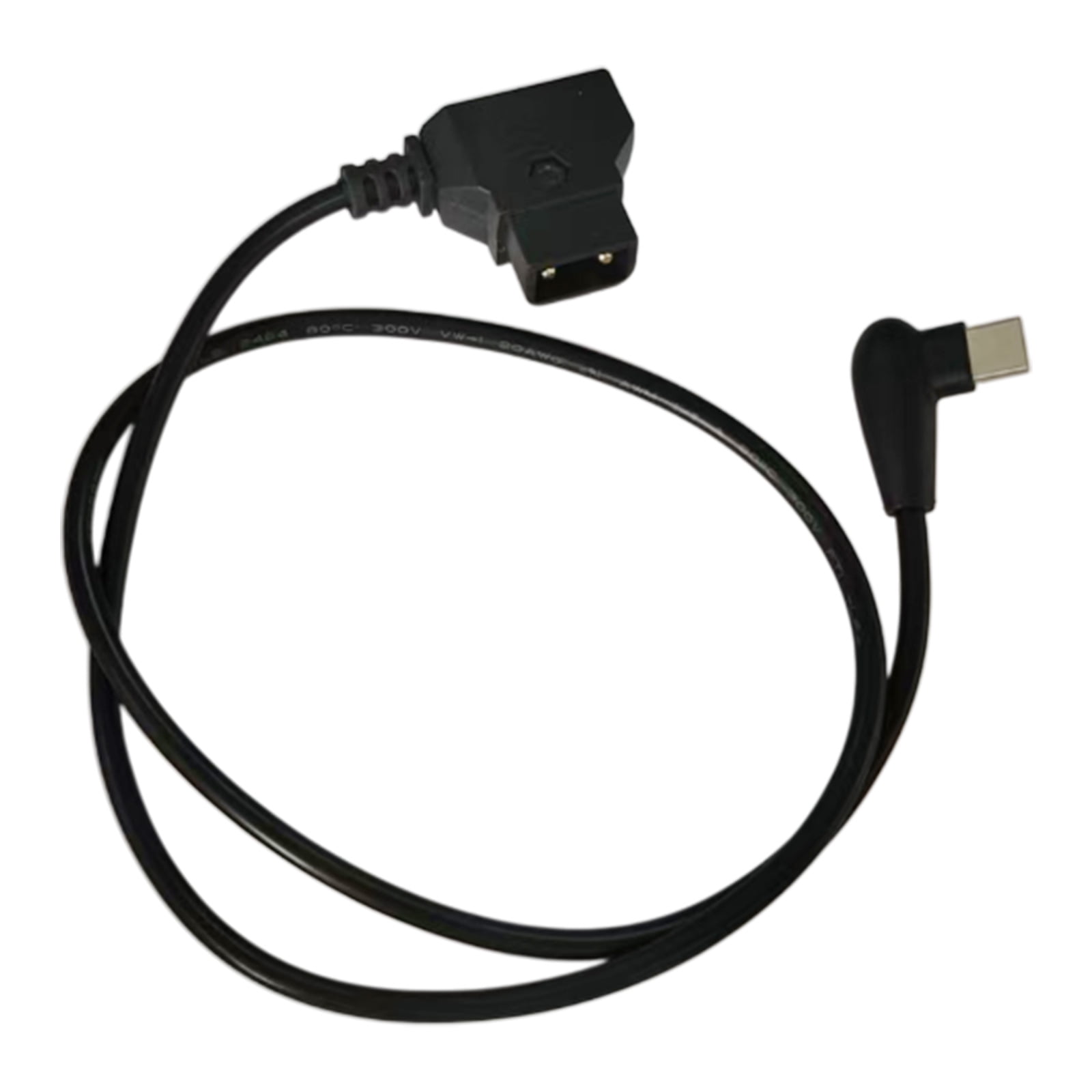 D-TAP to Type C Power Cable, 50cm Long Black Connection Wire - Walmart.com