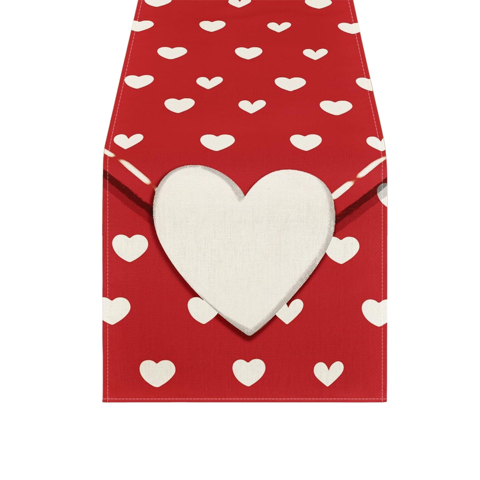 D Table Runner Linen Fabric Heat Insulation Placemat For Dining Table ...