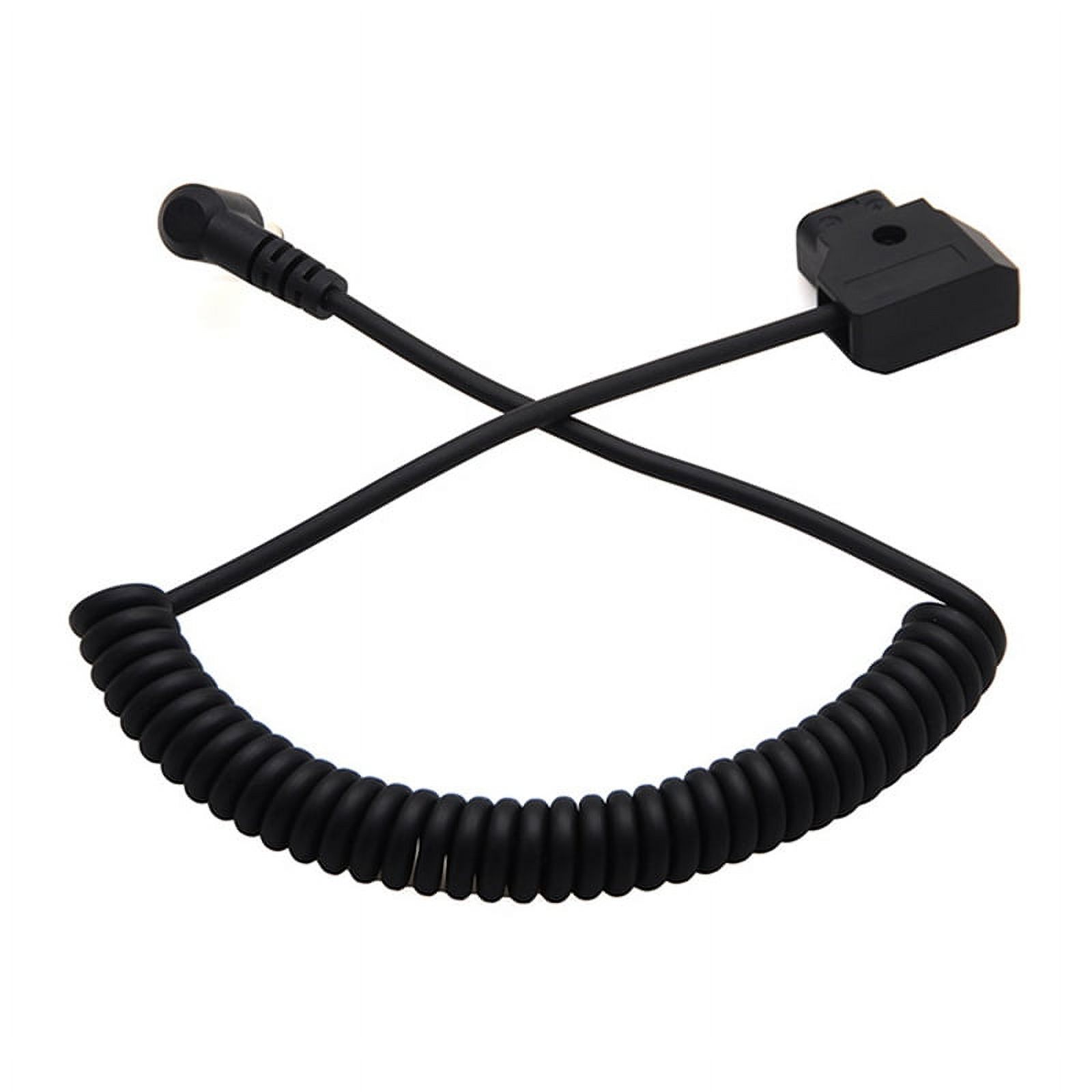 D-Tap B Type Male Plug to DC Power Supply Line Elbow with Lock Camera Equipment Power Supply ...