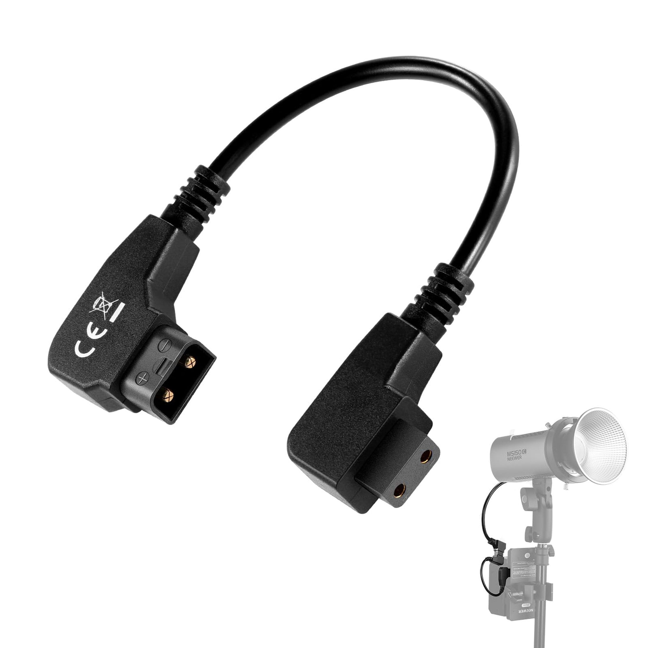 D Tap Male to Female Extension Cable for Camera and LED Lighting ...