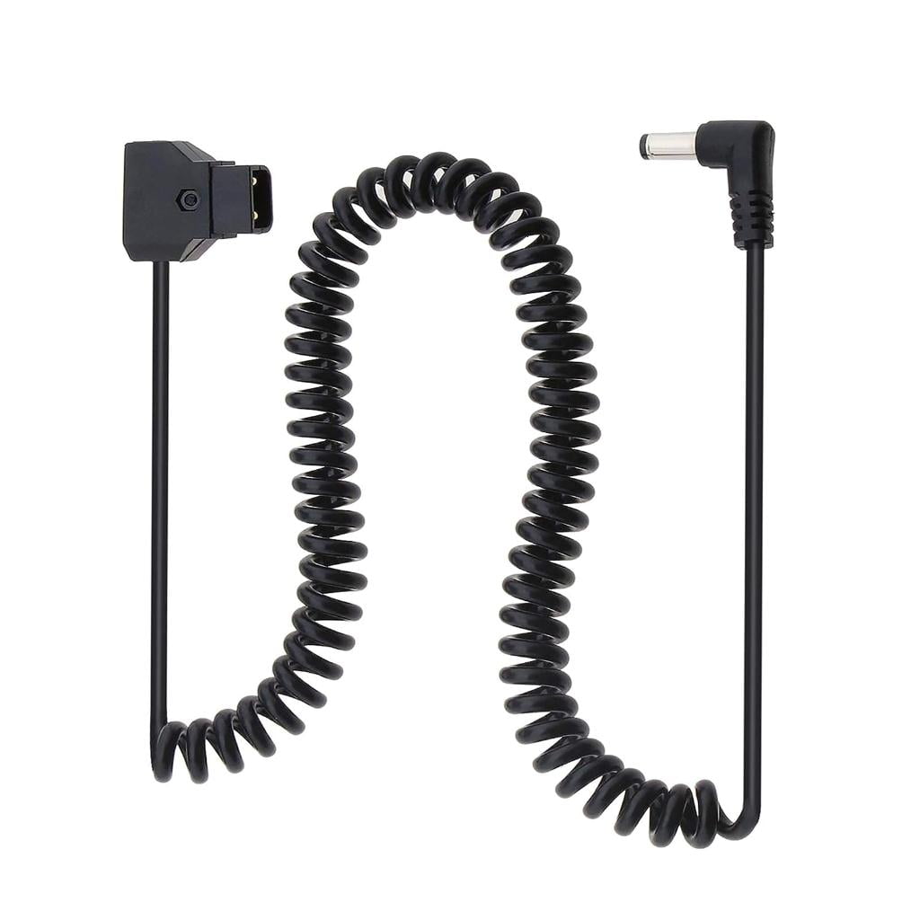 D-Tap to DC5521 Coiled Spring Power Cable for Bmcc Bmpc Cameras ...