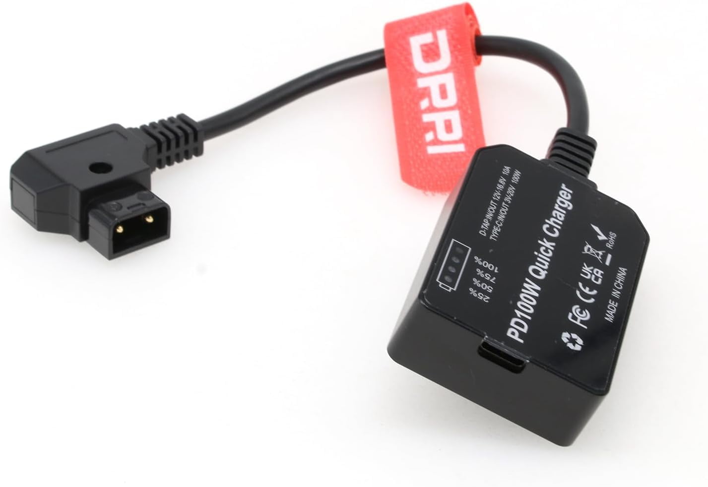 D-Tap to USB-C PD 3.0 Bi-Directional Charging Adapter 100W Quick ...