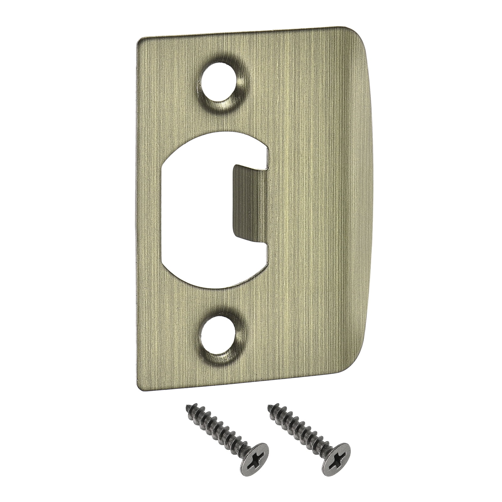 D-Type Door Strike Plate, 57mm x 45mm 201 Stainless Steel Latch ...