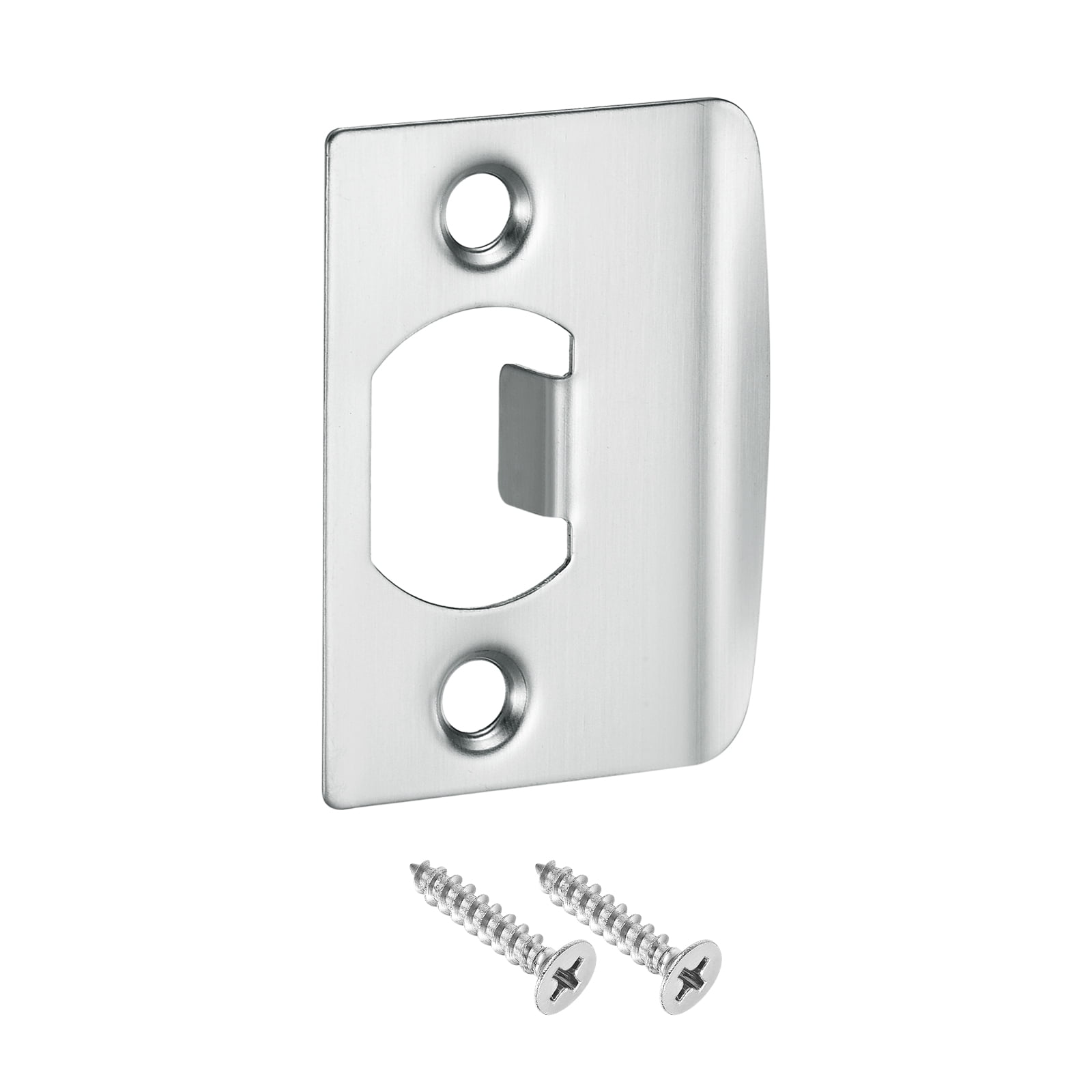 D-Type Door Strike Plate, 57mm x 45mm 201 Stainless Steel Latch ...
