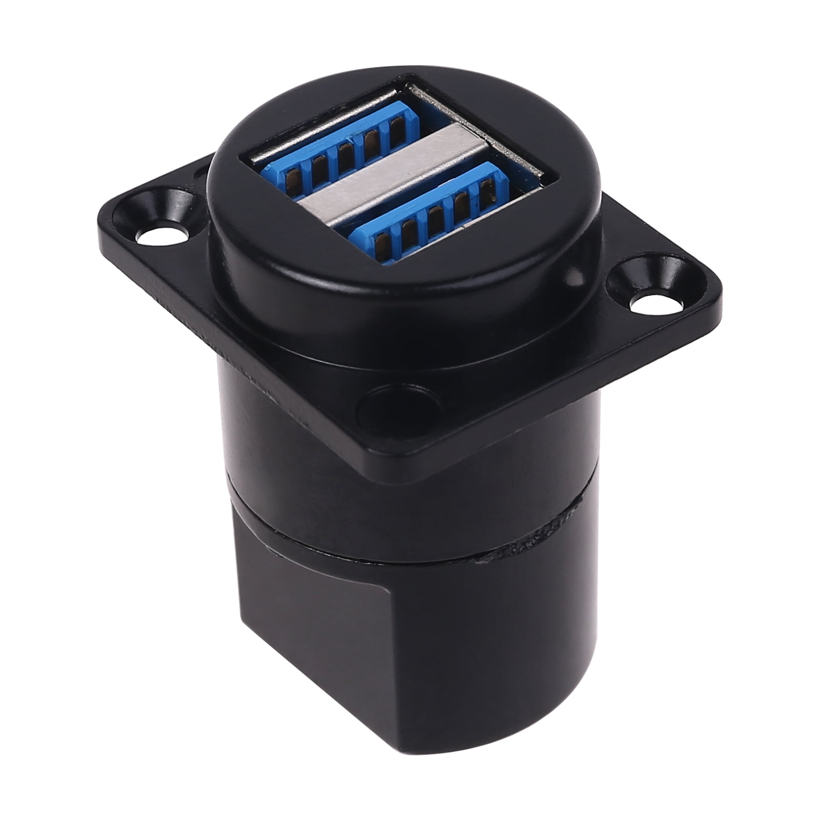 D Type Socket Metal Usb3.0 Socket Female to Female Usb Connector Panel ...
