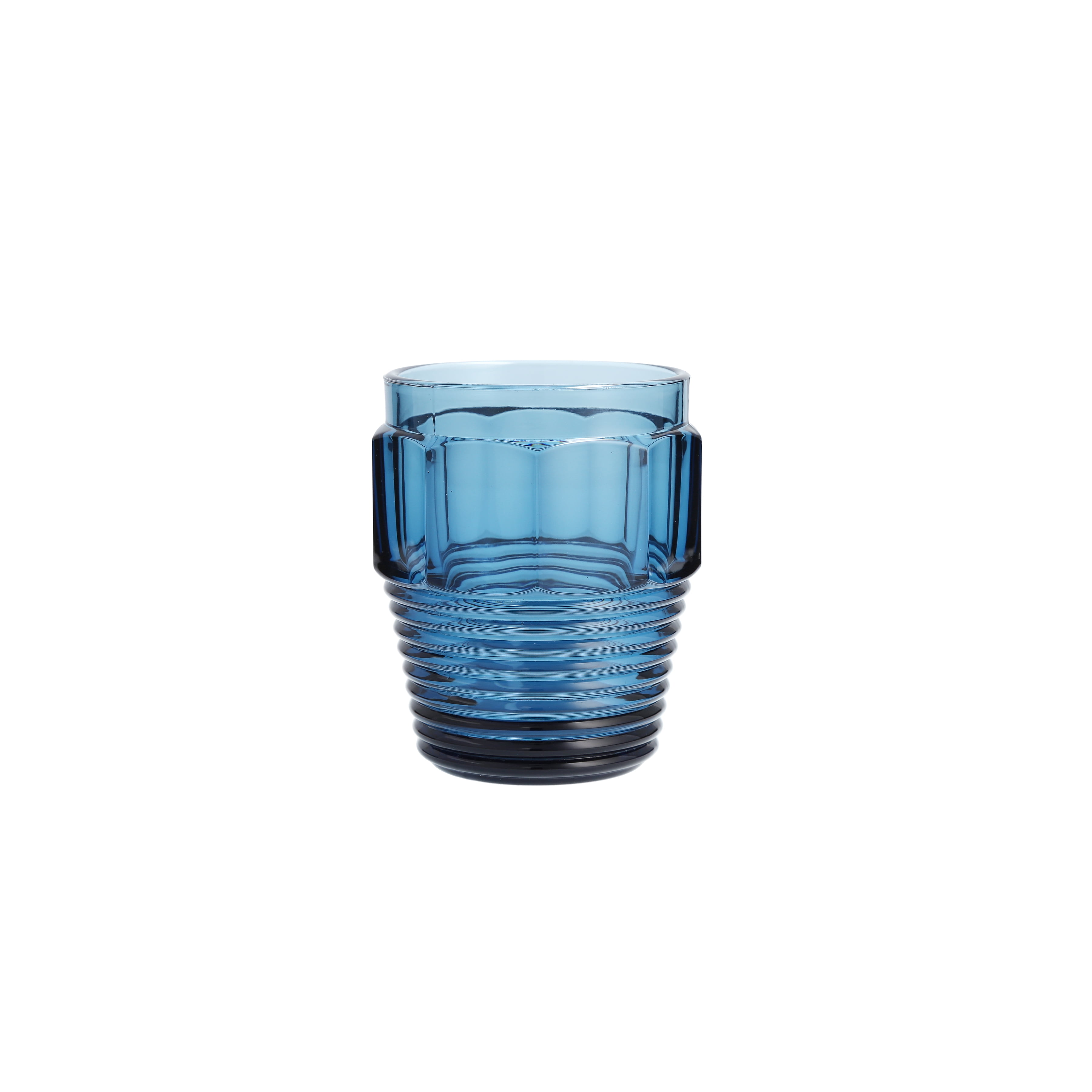Fortessa D&V Bolt Slate Blue Glass 11oz - Design Glassware - Walmart.com