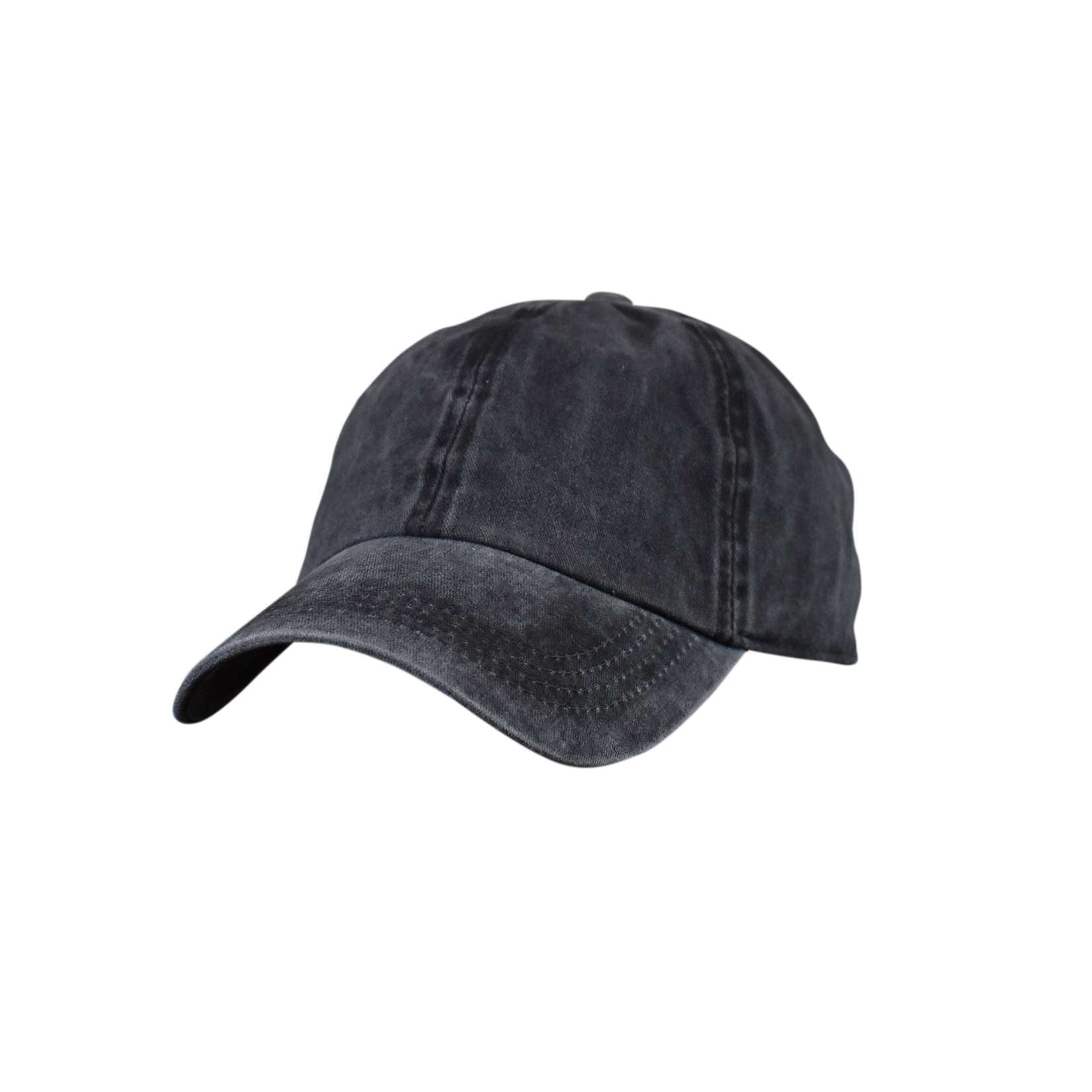 D&Y Unisex Washed Low Profile Adjustable Baseball Cap, Black - Walmart.com