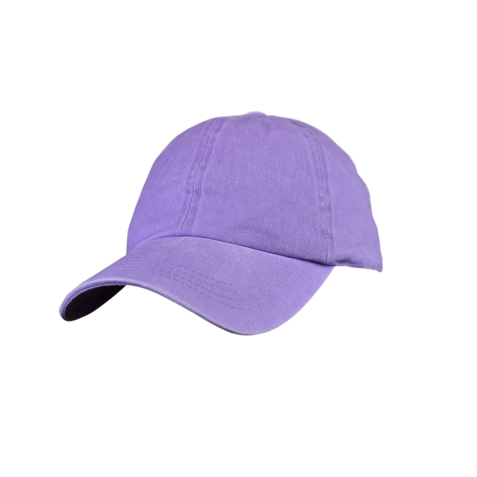 D&Y Unisex Washed Low Profile Adjustable Baseball Cap, Lavender ...