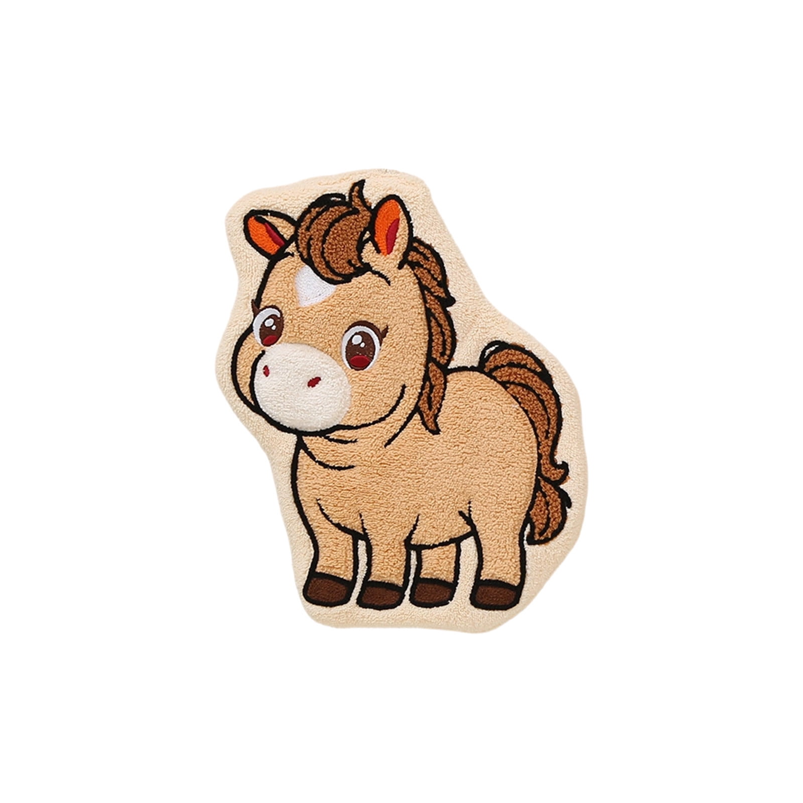 D Year Of The Horse Hand Towel Cute Pony Pattern Absorbent Hanging ...