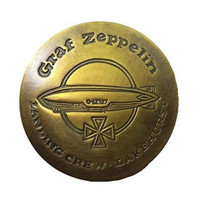D-ZL 127 graf zeppelin landing crew at lakehurst badge Reproduction ...