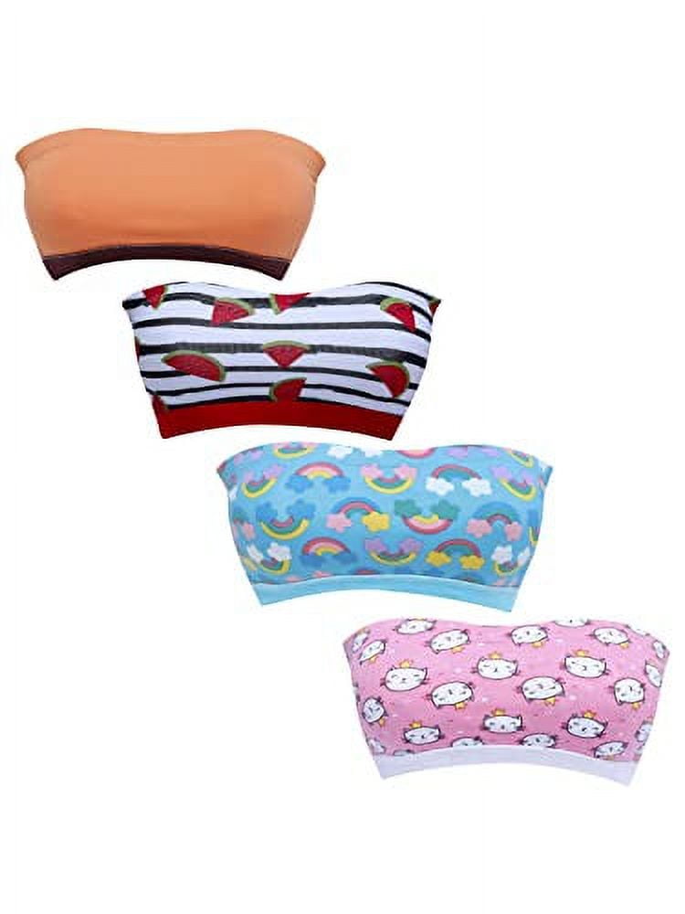 D'chica Girls Bandeau Tube Bras Non Padded Soft, Comfortable ...