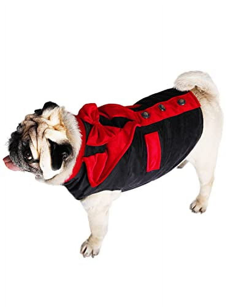 D'chica Paws Dogs Velvet Formal Tuxedo Suit - Bow & Tie Wedding Suit ...