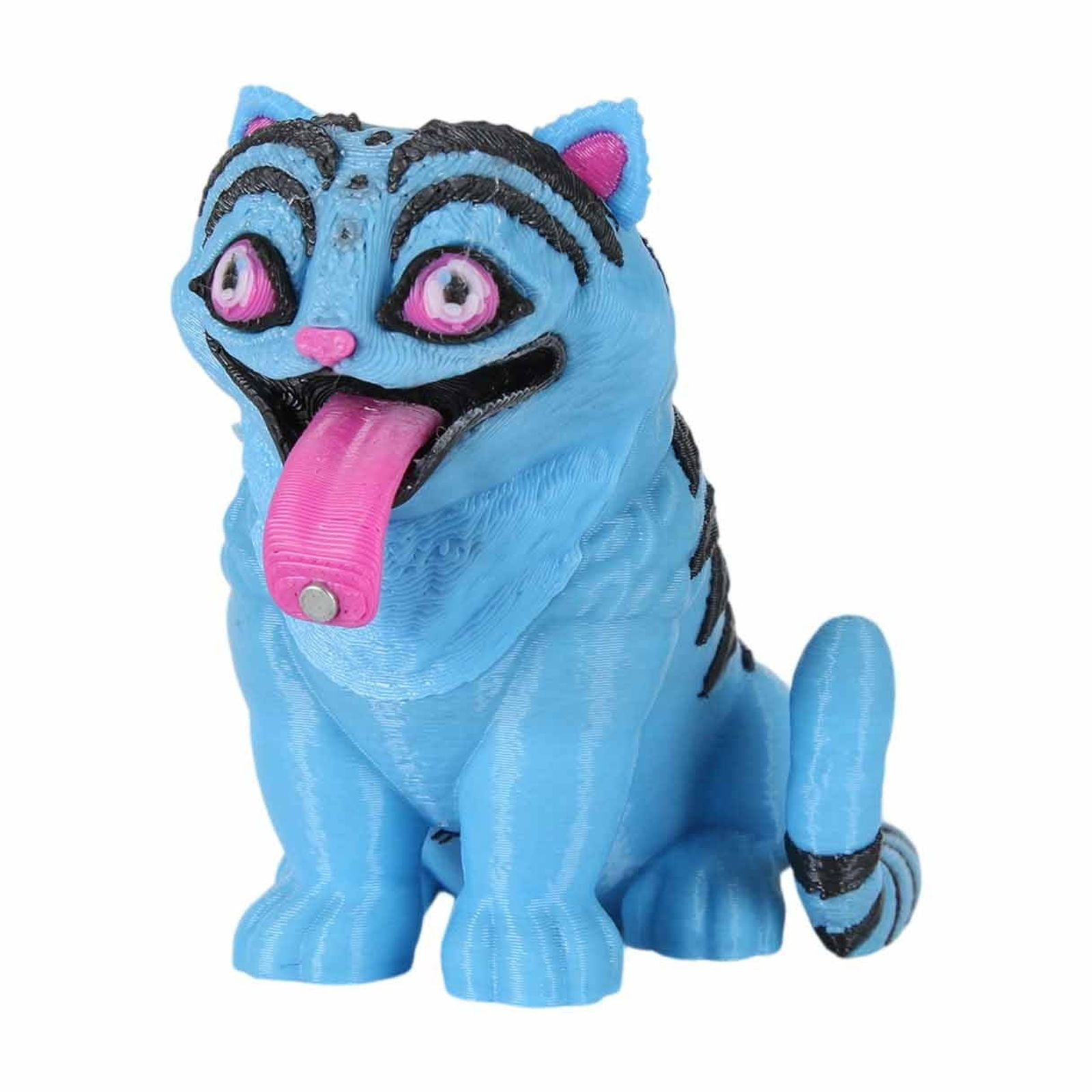 D-emon Hunters Plush Tiger Doll with Extended Tongue, Unique Decorative ...