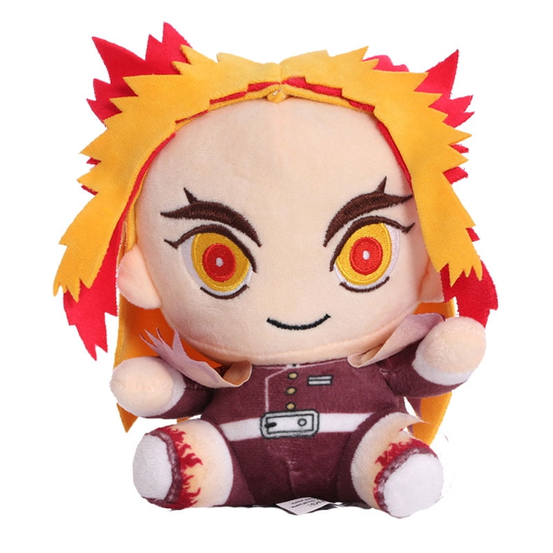 D-emon Slayer:Kimetsu no Yaiba Plush Toy Furry Stuffed Toy Doll Indoor Decoration Cartoon Cute ...