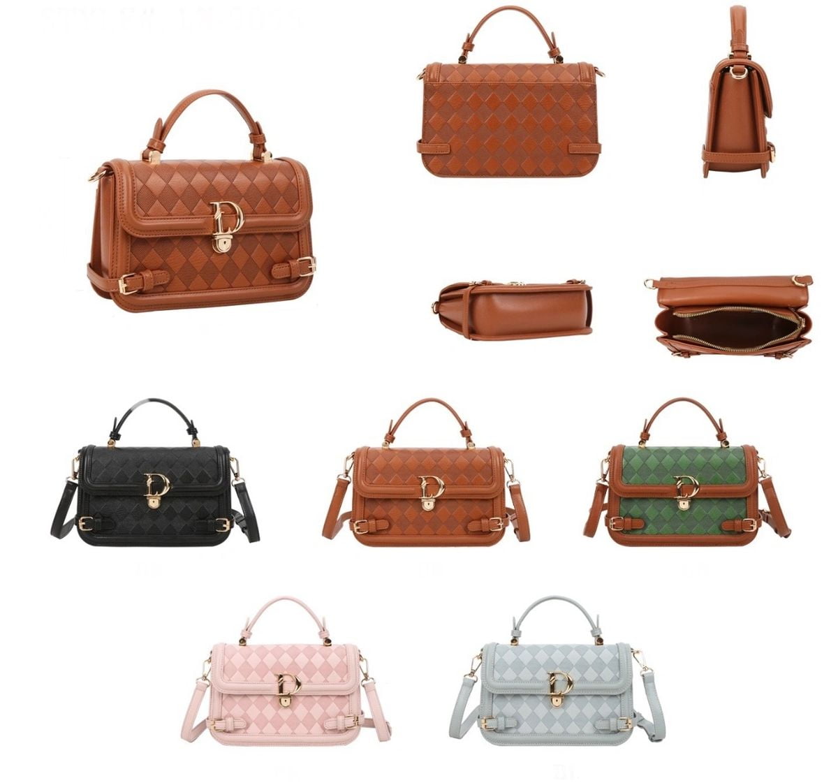 D inspired handbag (Sky Blue) - Walmart.com