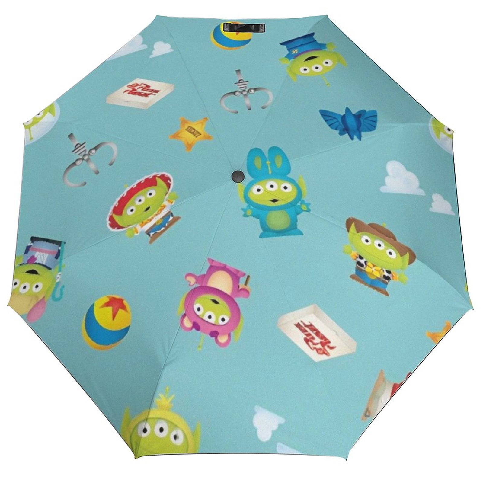 D-isney&Pixar's Toy Story Alien Inverted Umbrella,Large Windproof ...