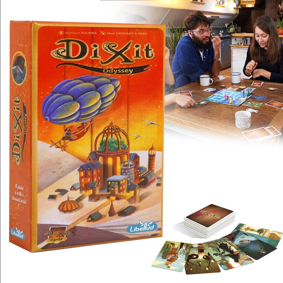 D-ixit Odyssey Expansion Pack | Storytelling Social Deduction Game for ...