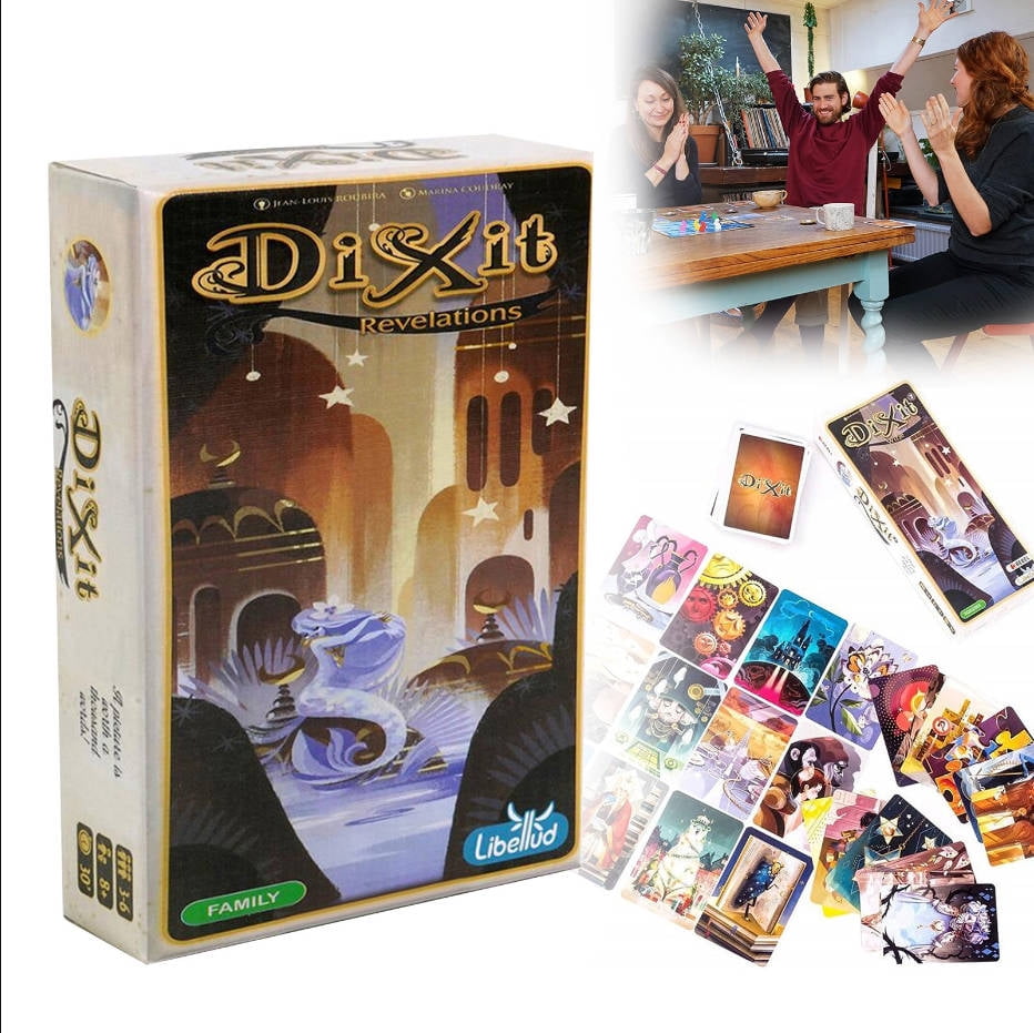 D-ixit Only Words Storyteller Expansion Quest | 84 New Art Cards for ...