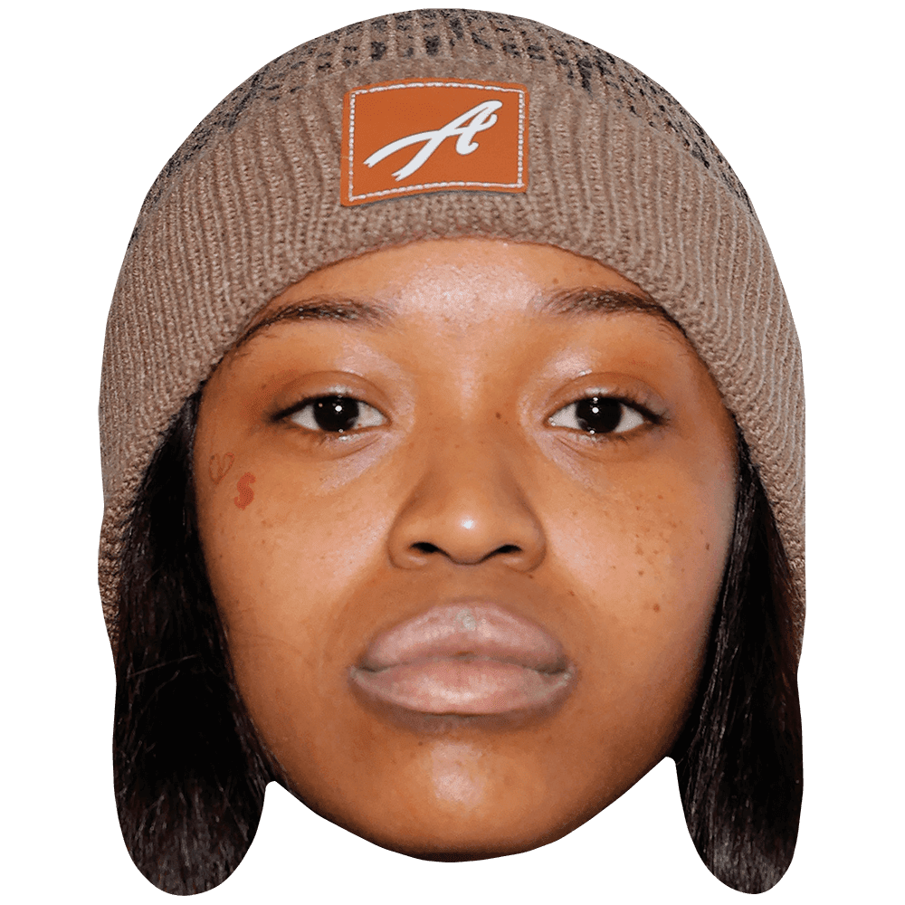 D'kyla Paige Woolen (Hat) Celebrity Mask, Flat Card Face, Fancy Dress ...
