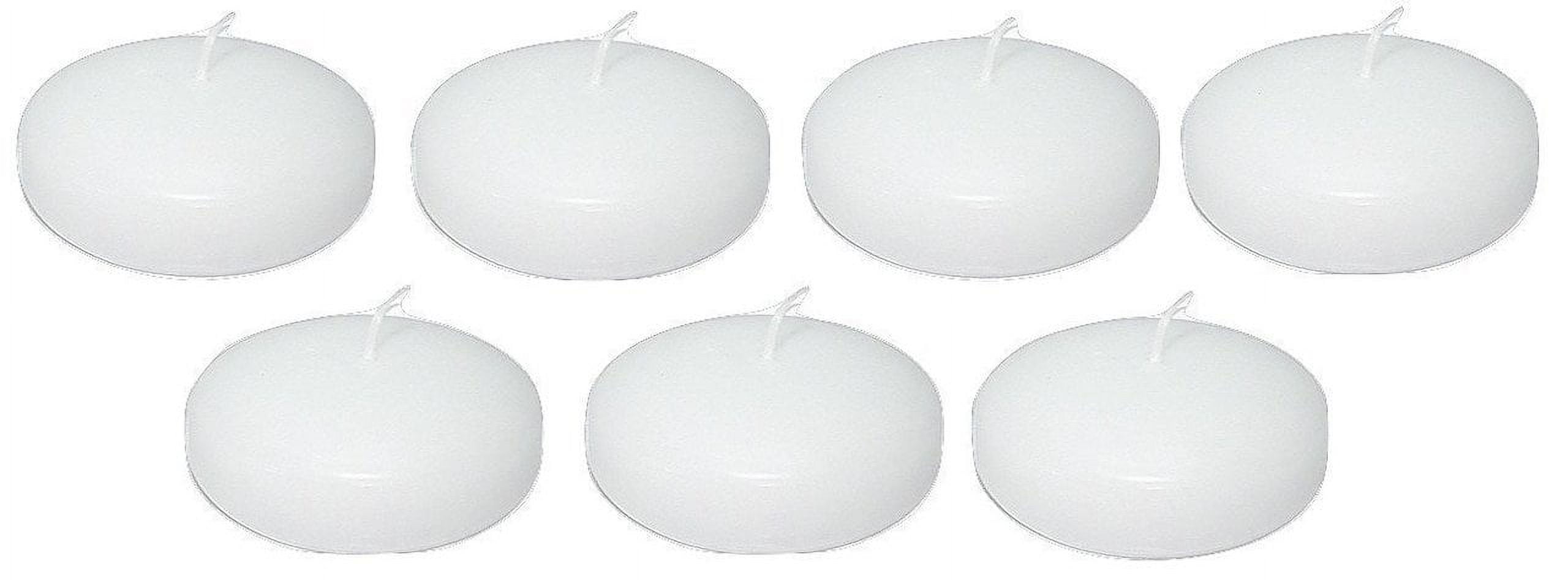 D'light Online 3 Inch Large Floating Candles, Bulk Pack (Set of 72 ...