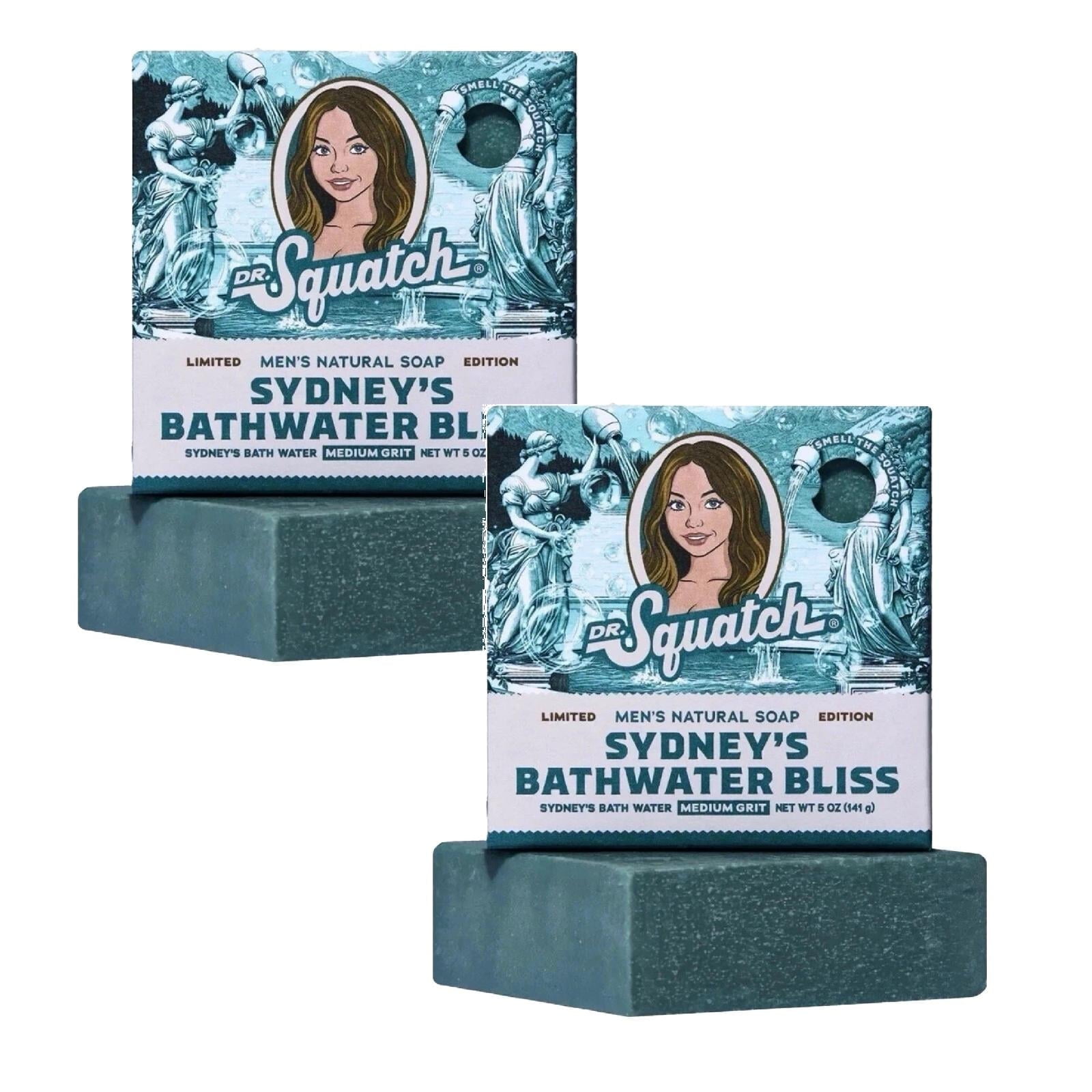 D-r Squatch Men's Natural Soap Limited Edition, Sydney's Bathwater ...