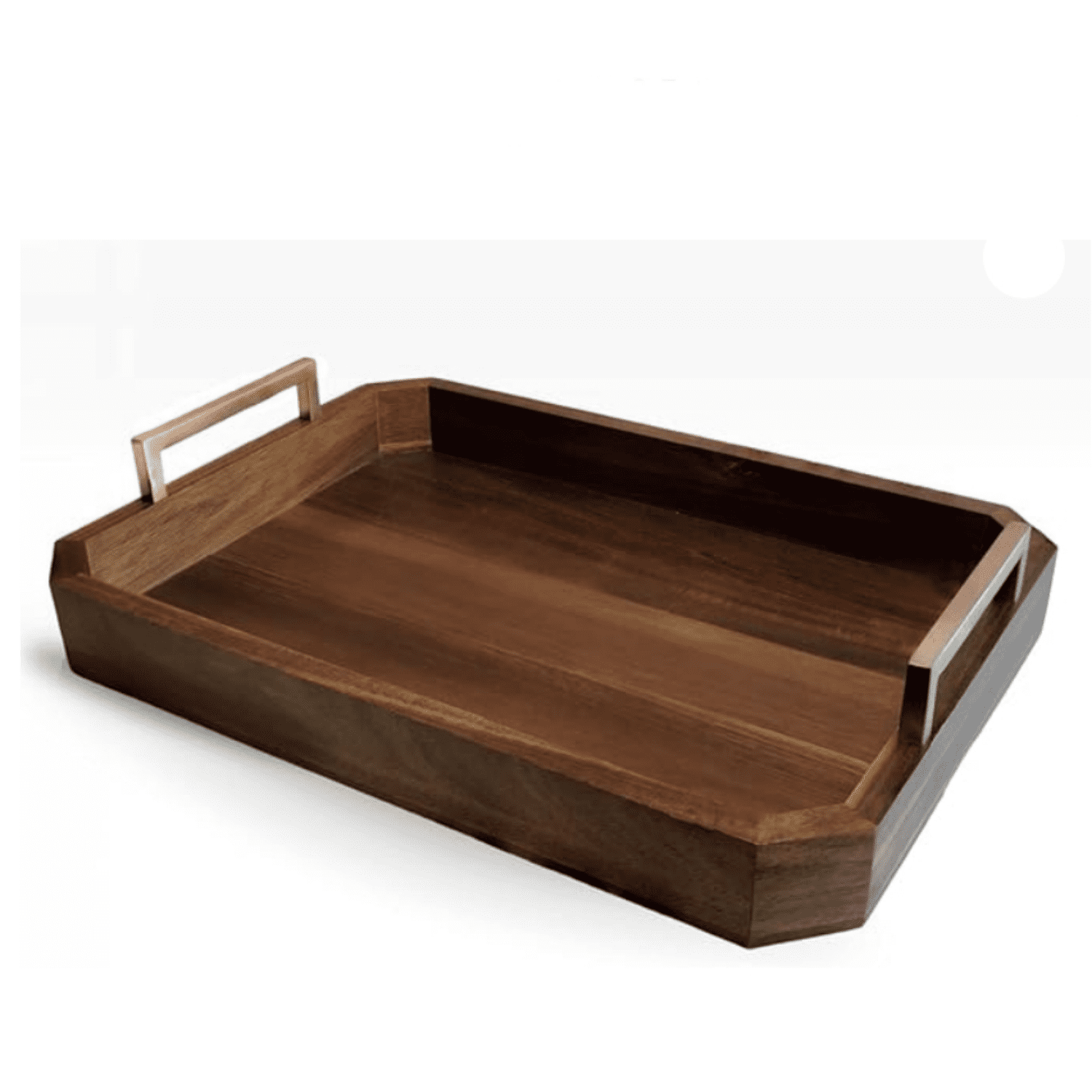 D rative Acacia Wood Tray - Coffee Table Tray - Breakfast, Party ...