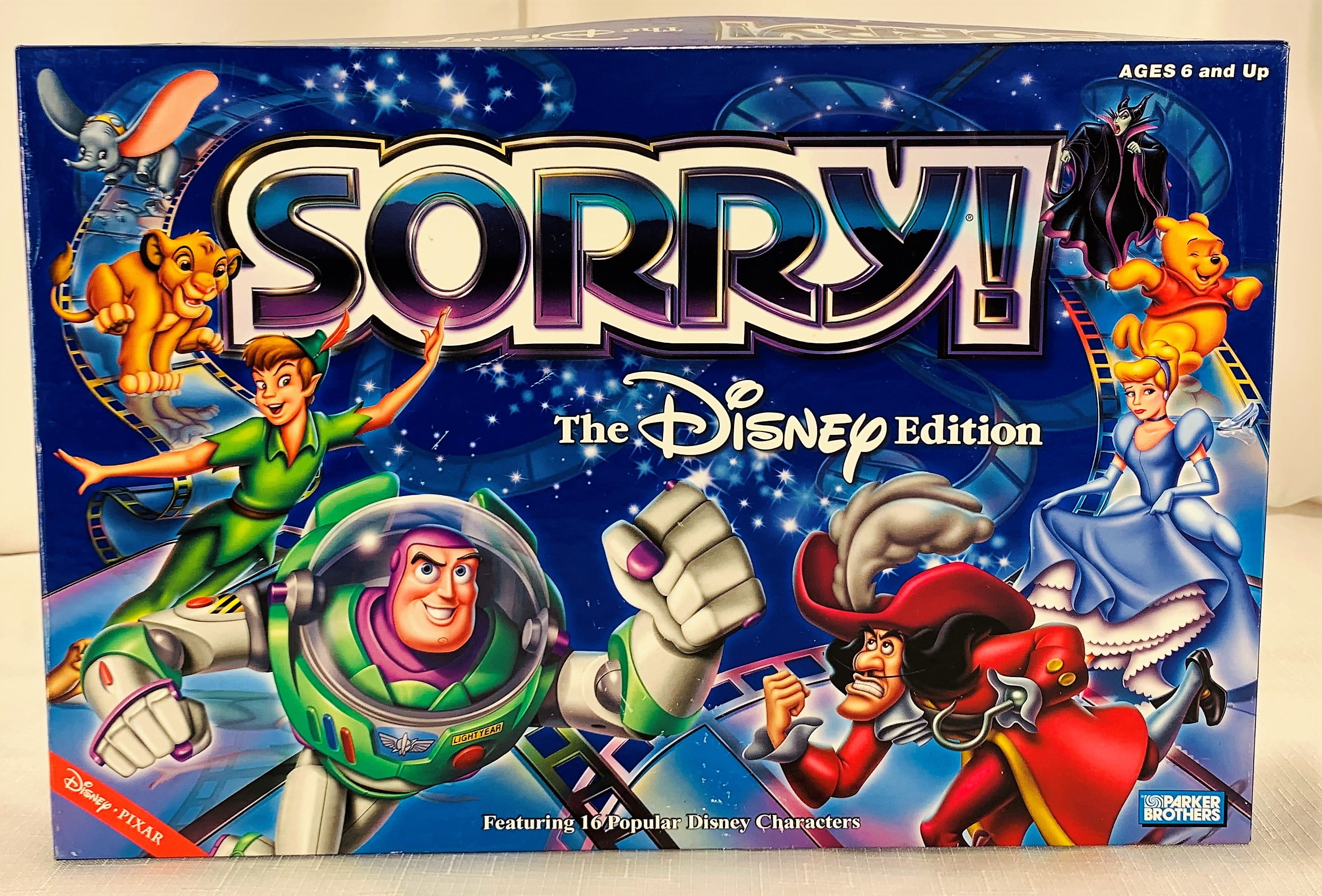 D!sney Sorry Game by Parker Brothers - Walmart.com