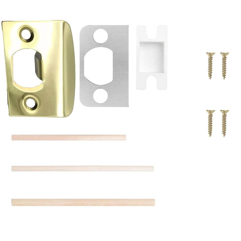 D-type Door Latch Restorer Repair Kits Door Lock Strike Plate with ...