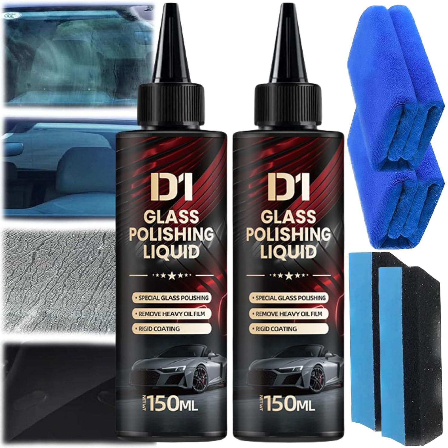 D1 Glass Polishing Liquid, Glass Car Polish, Auto Polishing Compound ...