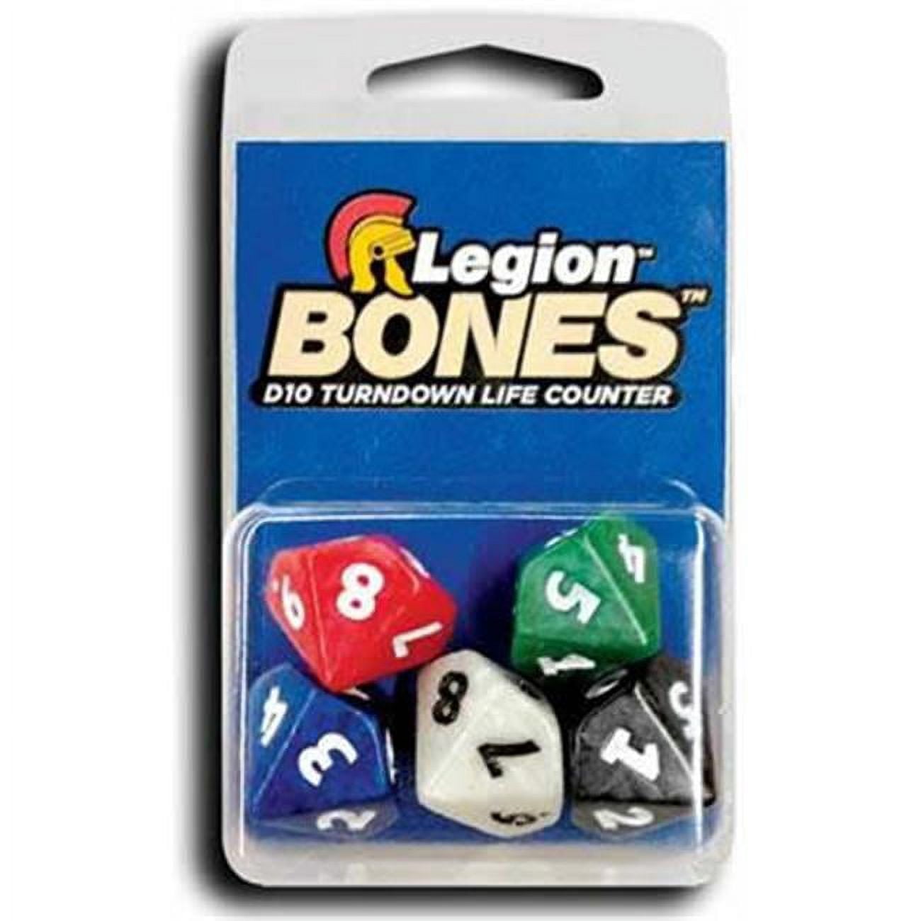 Legion Supplies - D10 Bones Life counters - 5 pack - Walmart.com
