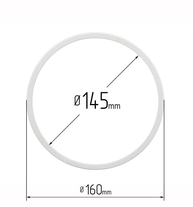 D145 mm Stretch Ceilings Reinforcement Circle Rings/Protective Thermal ...
