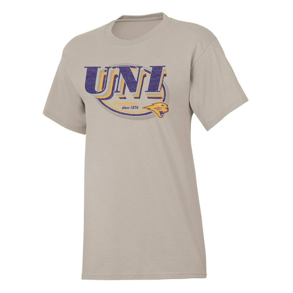 NCAA NORTHERN IOWA SS TEE Tan Logo Tee MENS SIZE XL - Walmart.com
