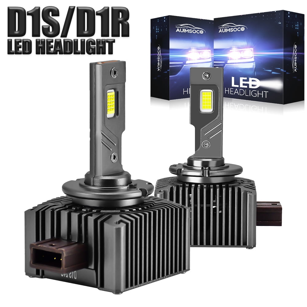 D1S+D1R Led Headlights 2-Pack Hi-Lo Bulbs Combo Kit White 6000k 8000 ...