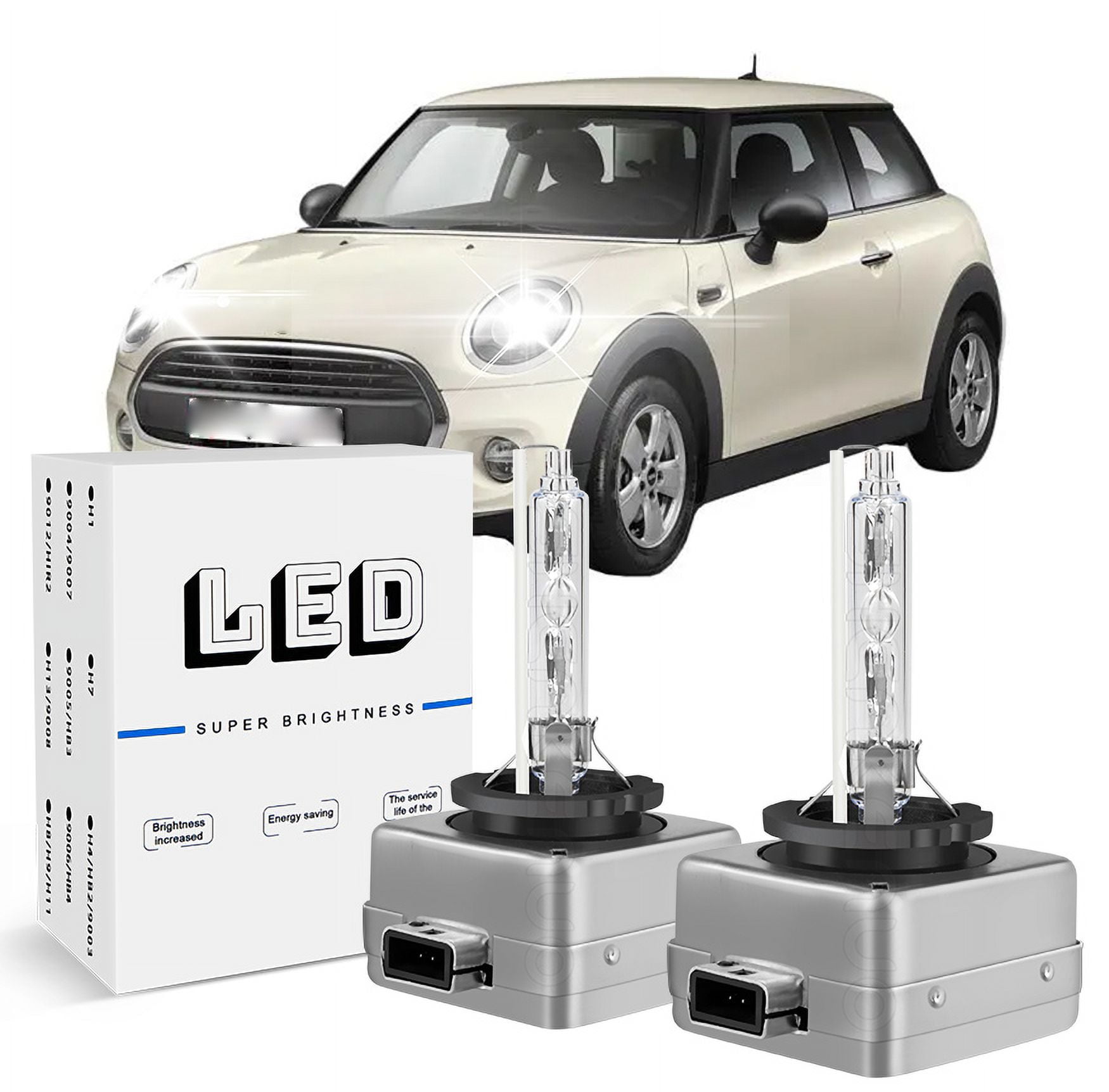 D1S HID Xenon Replacement Headlight Bulbs for Mini Cooper 2011-2017 ...