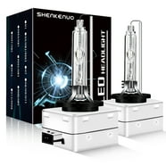 Fits 2006-2007 BMW M5 LED Headlight Bulbs High Low Beam Set 4 LED Light ...