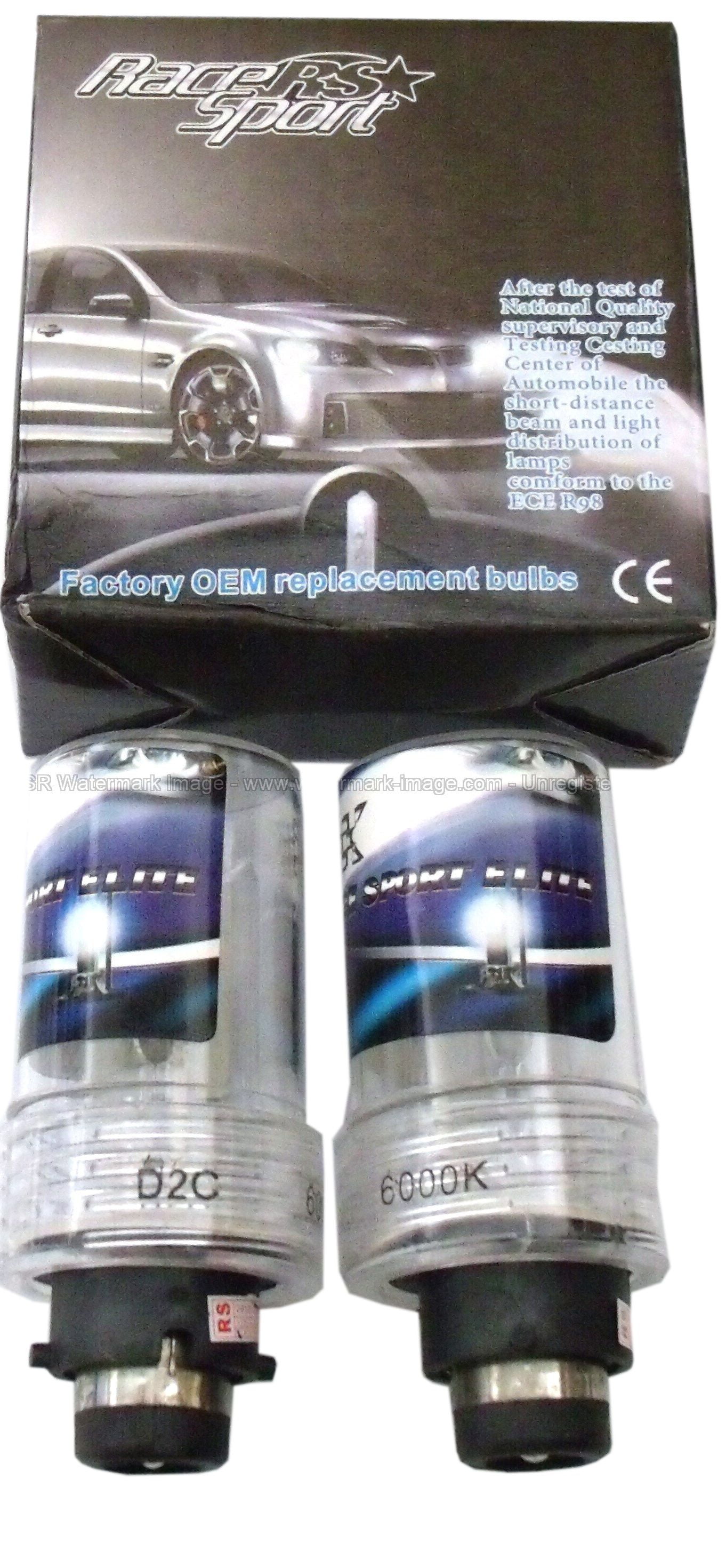 Race Sport D2 6K Diamond White Automotive Bulb 2 Pack - Walmart.com