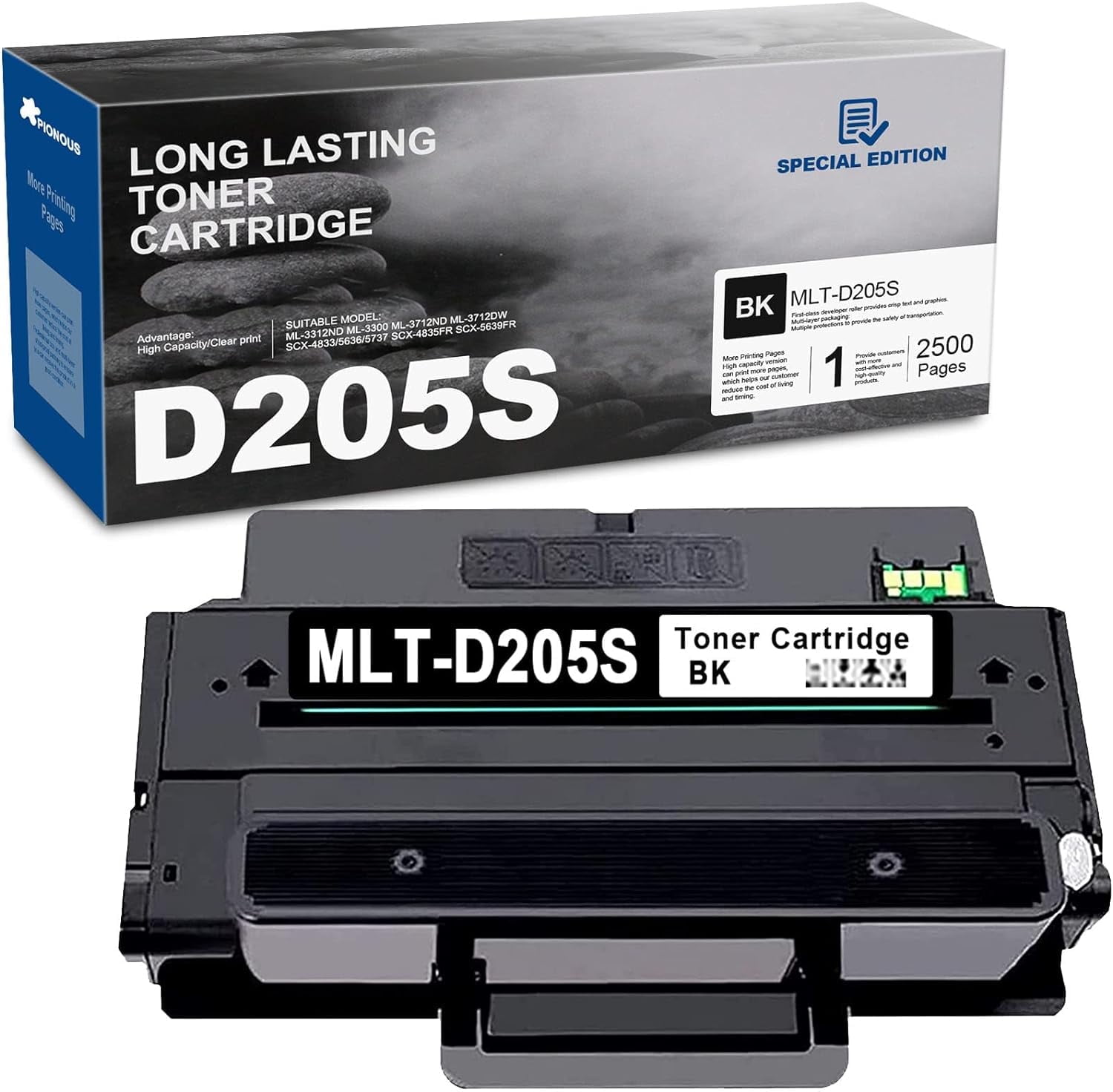 D205S MLT-D205S Toner Cartridge (SU974A) Replacement for Samsung MLT ...