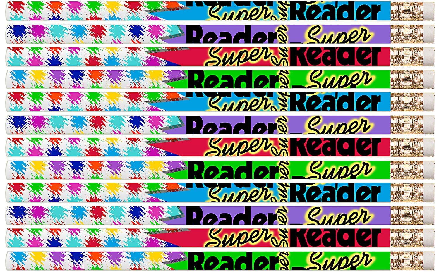 D2339 Super Reader - 36 Qty Package - Reading Award Pencils - Express ...