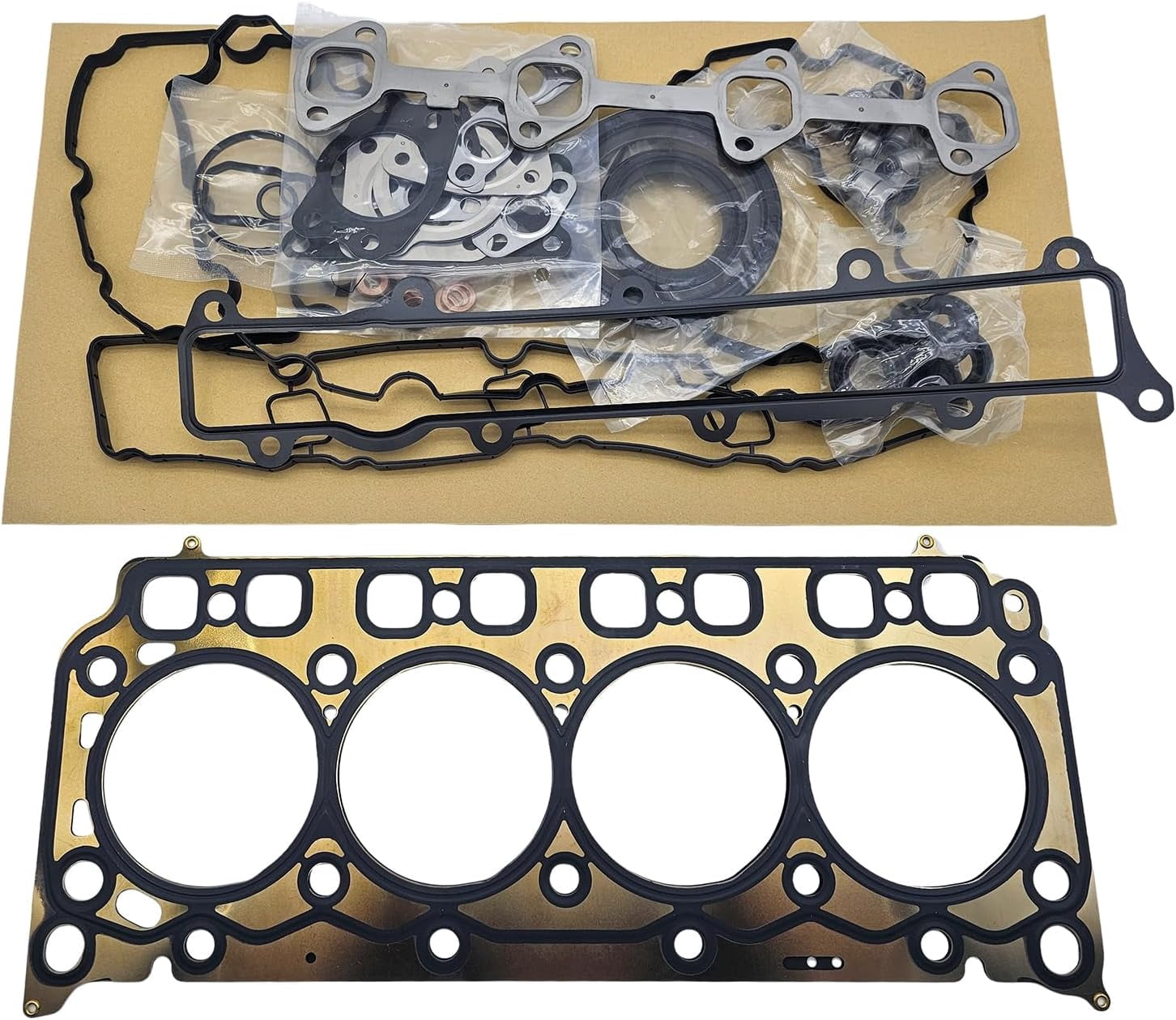 D24 Full Head Gasket Set For Doosan Daewoo D24 D24NAP Engine For Bobcat ...