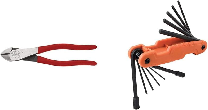 D248-8 Pliers, Made in USA, Diagonal Cutting Multi-Purpose Pliers with ...