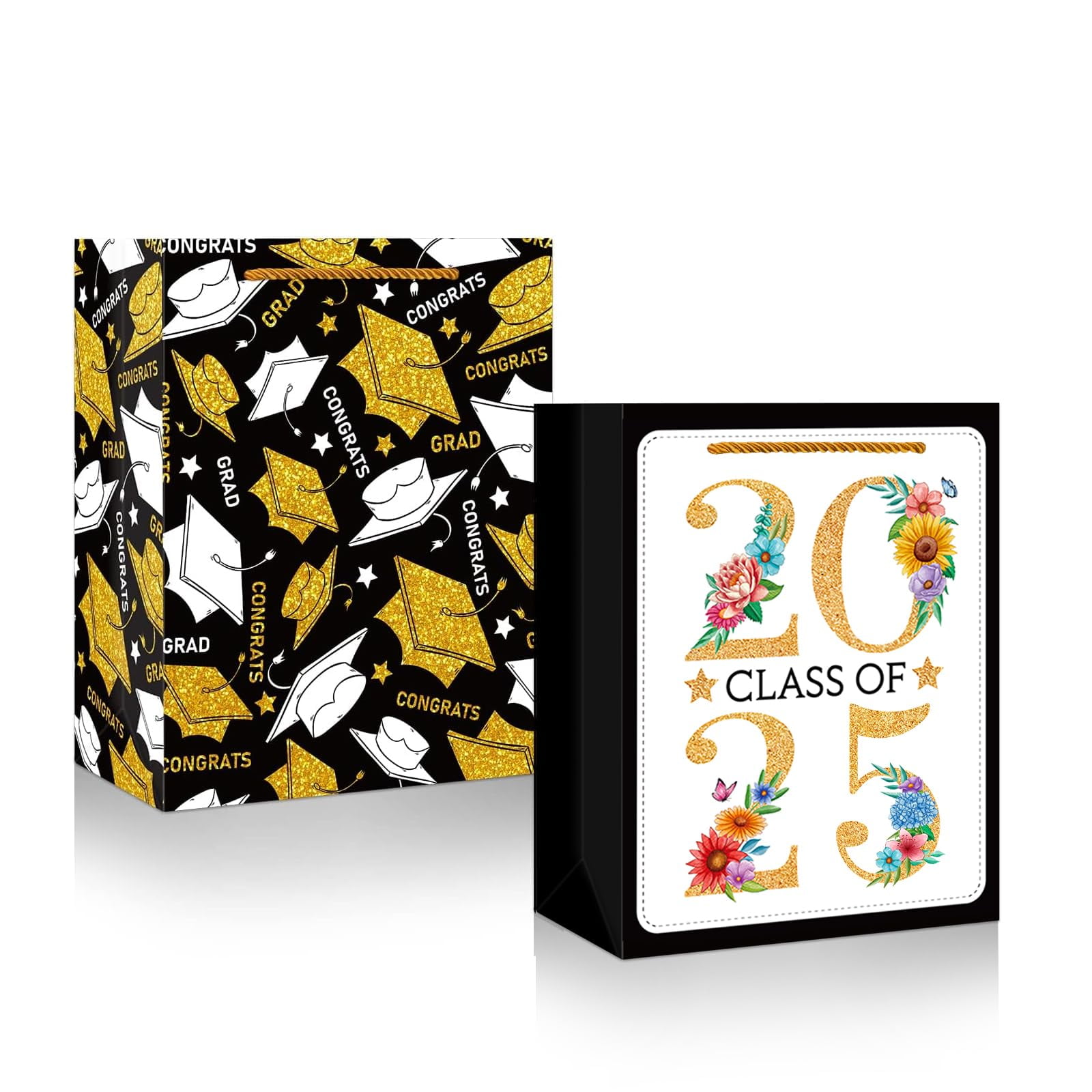 D24TIME Graduation Bag RRF12 Class of 2025 Bags With Handle Pack of 2 ...