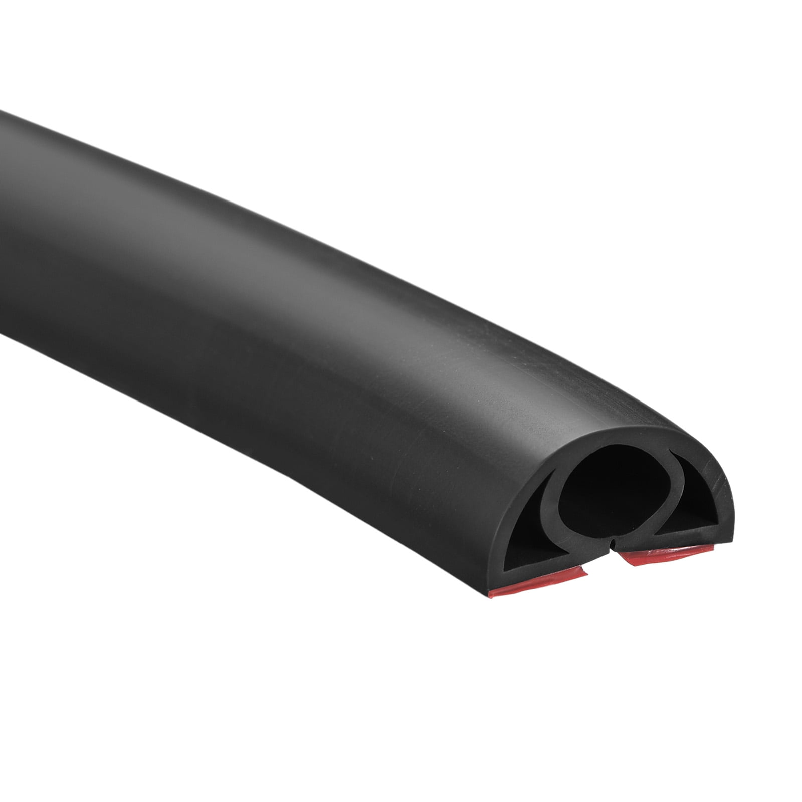 D25 6.6ft Floor Cord Cover, PVC Cord Cover Floor, Wire Cover, Black ...