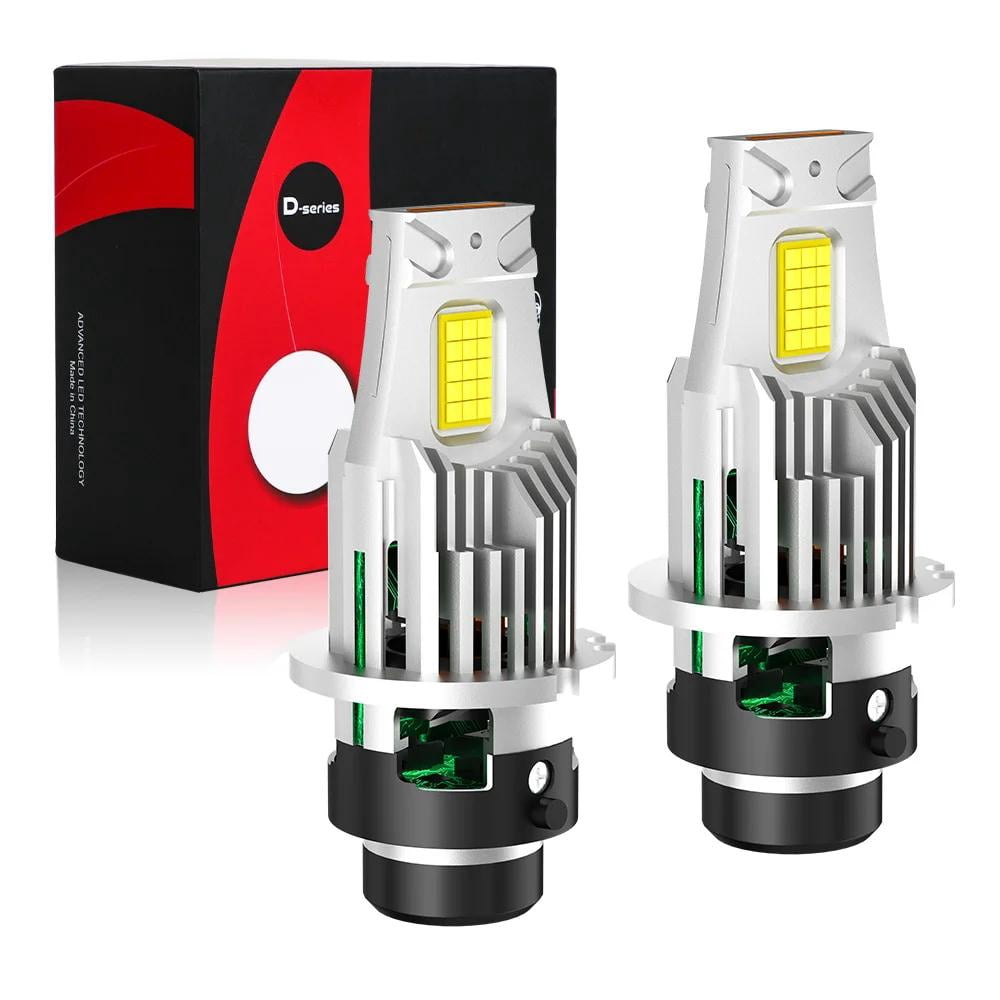 D2S D4S LED Headlight bulb HID D2R D2C D4R D4C 300W 50000LM Canbus ...