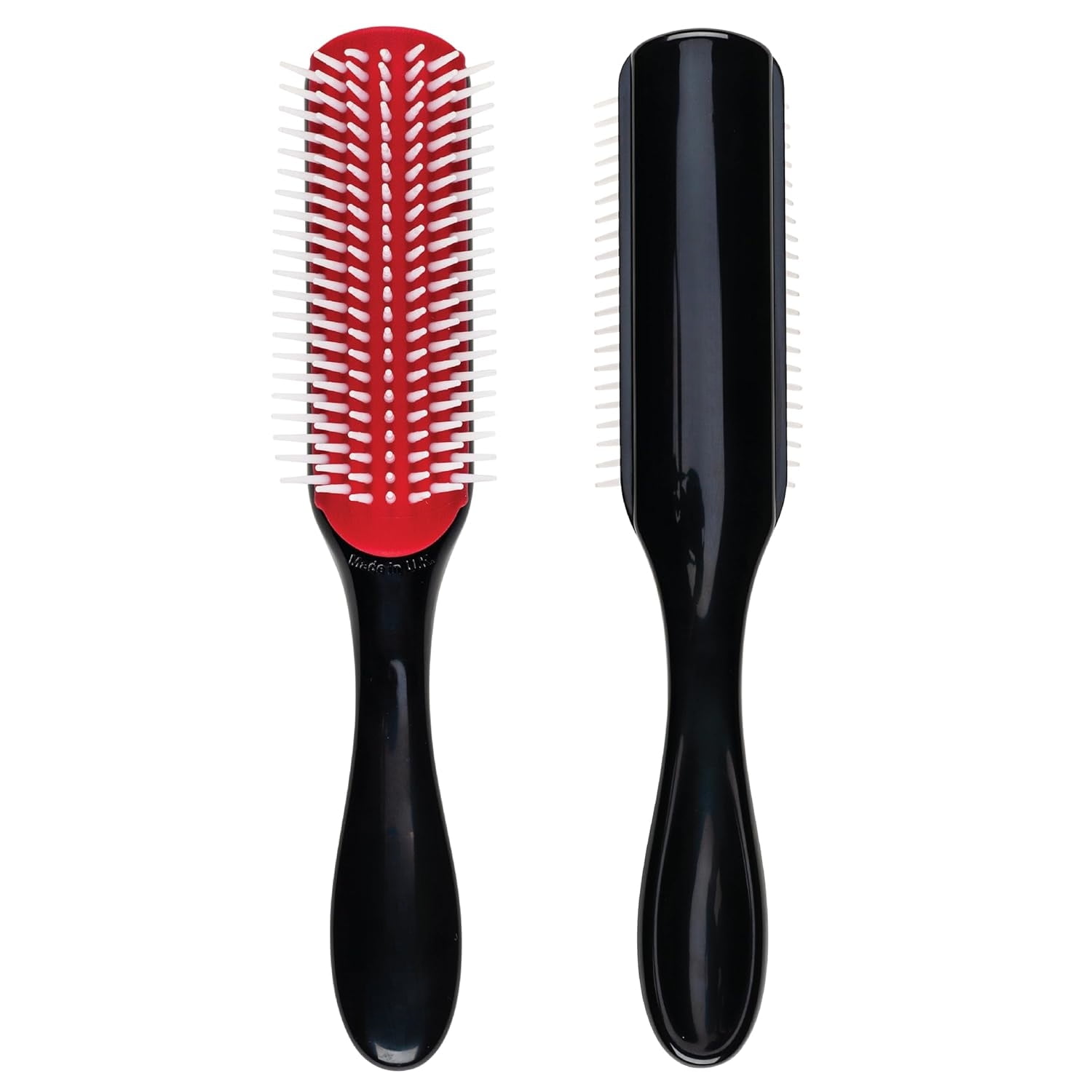 D3 7 Rows Curly Hair Brush Detangling Detangling Detangling Shaping ...