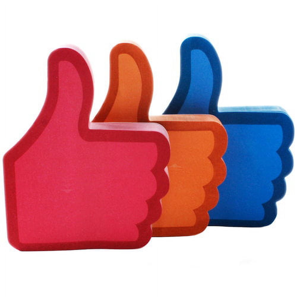 D3 Casemate Thumbs Up Sticky Notes - Walmart.com